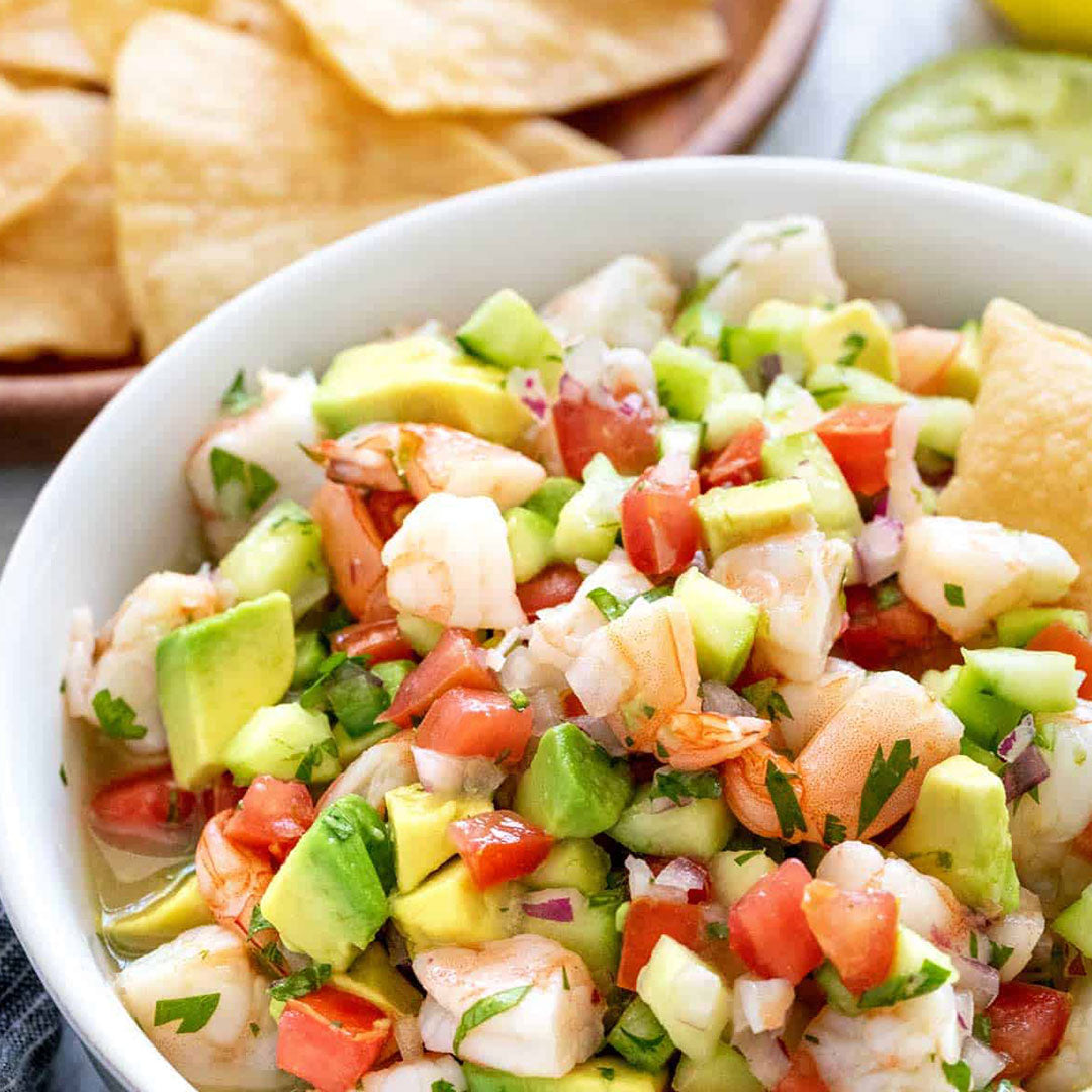 Summer Shrimp Ceviche – vomFASS Coronado & Ventura